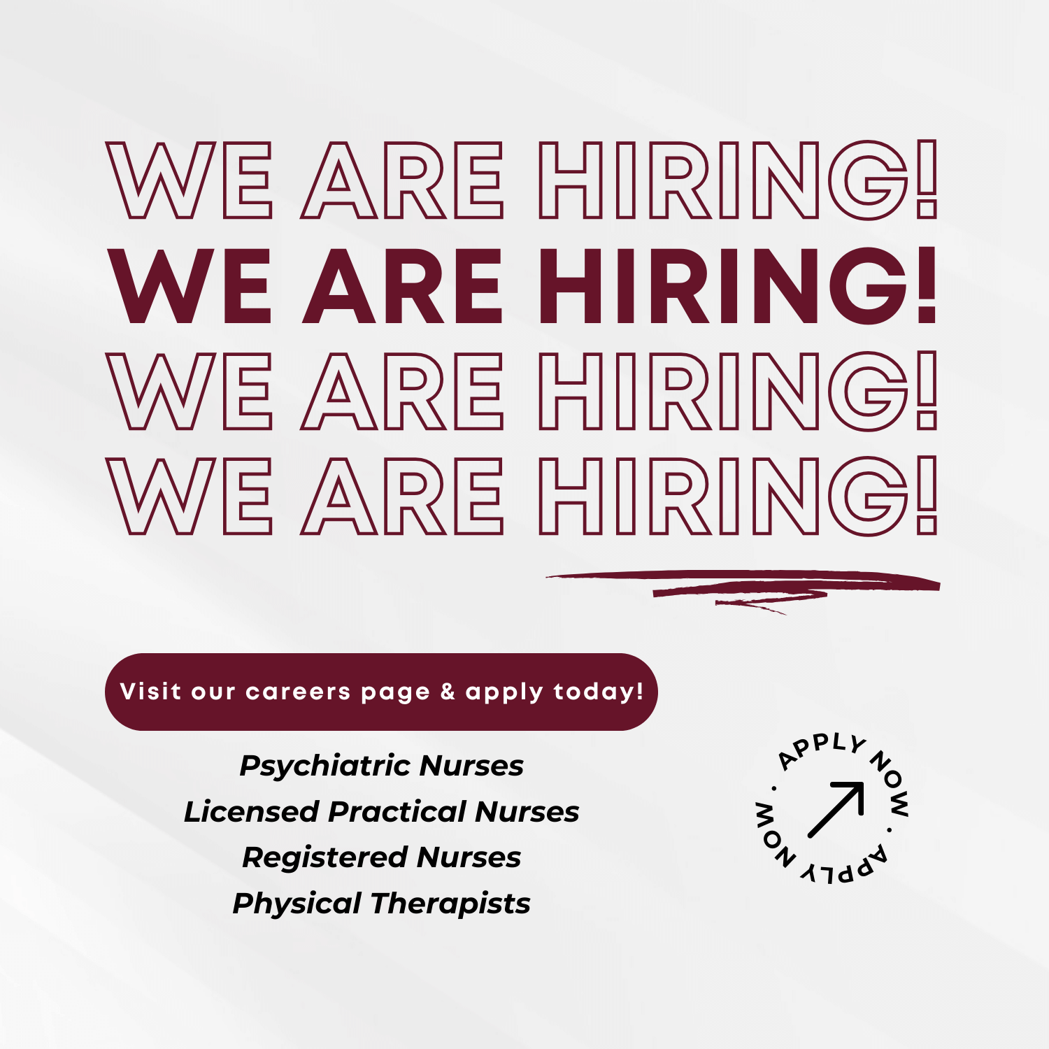 We're Hiring! - The Carpenter Health Network